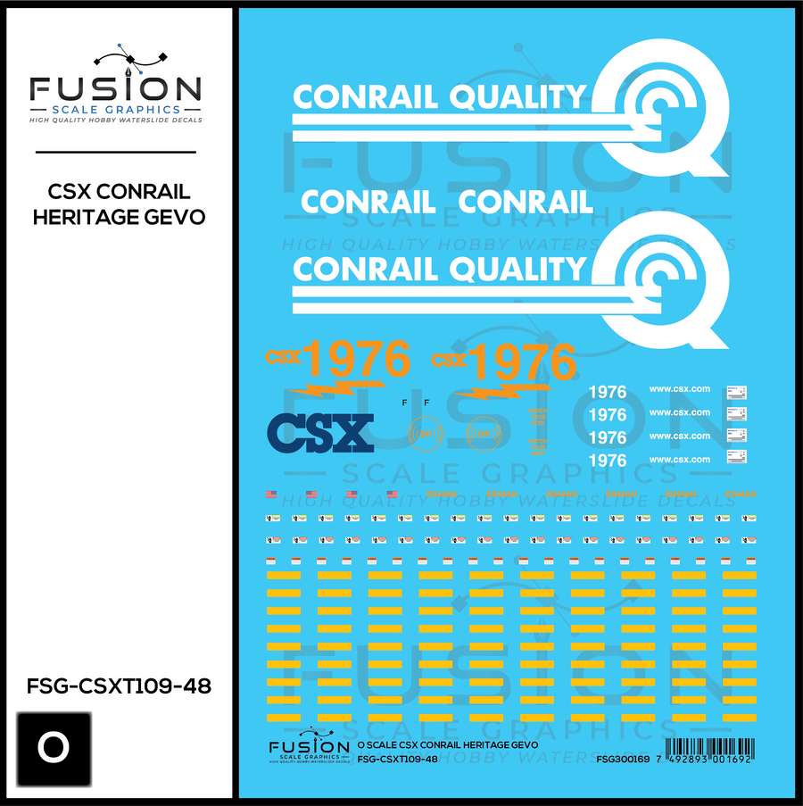 Fusion Scale Graphics: Model Train Decals | Custom Waterslide Decals