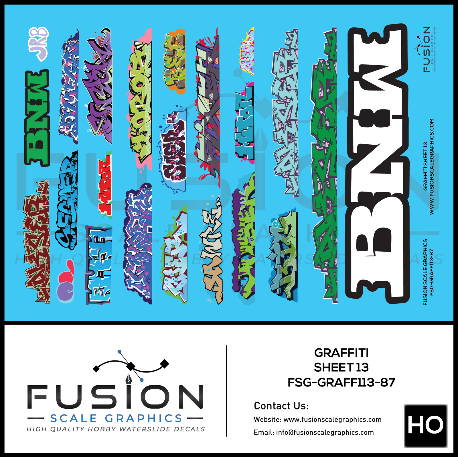 Graffiti – Fusion Scale Graphics