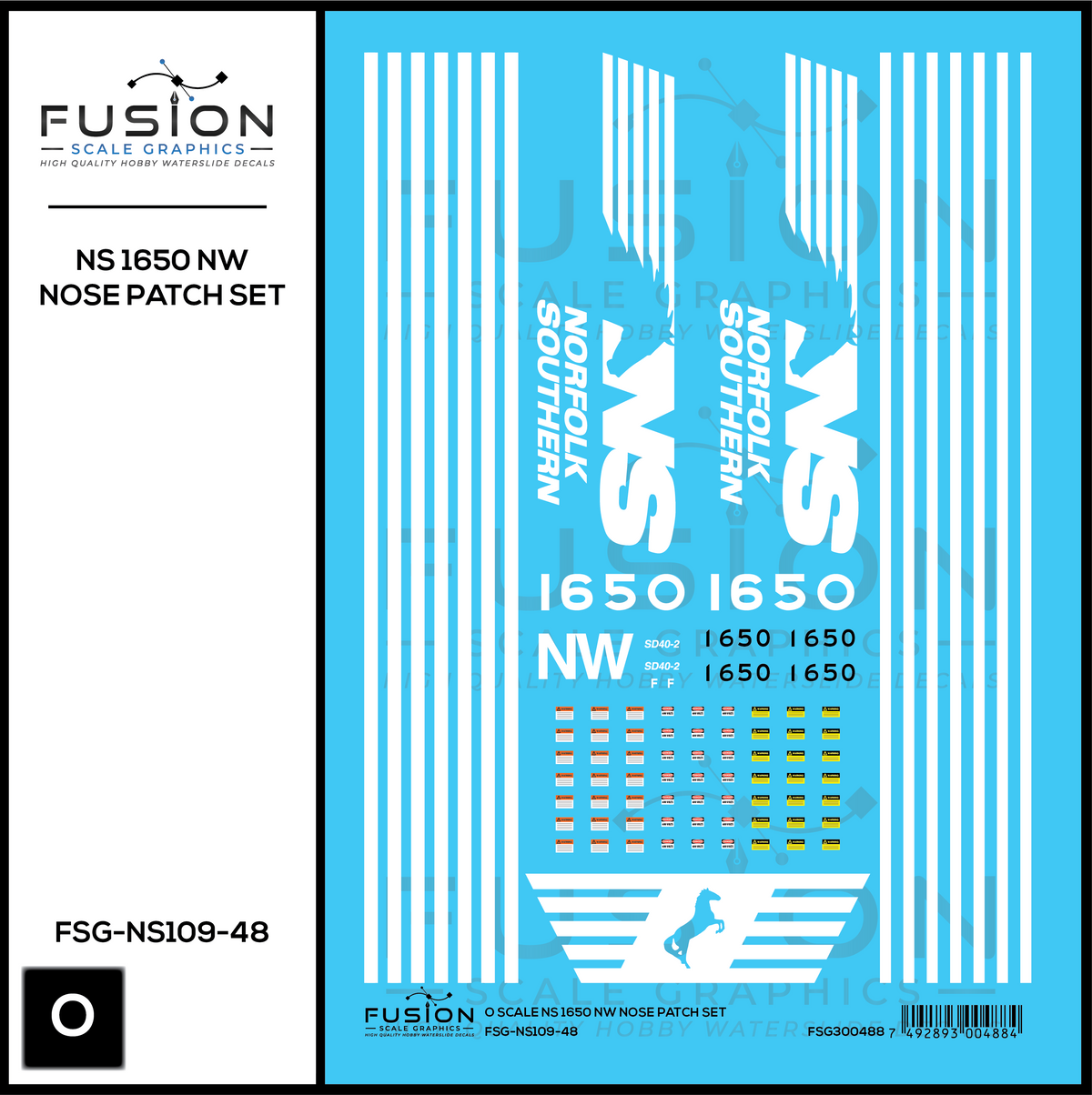 Fusion Scale Graphics: Model Railroad Decals | Custom Waterslide Decal