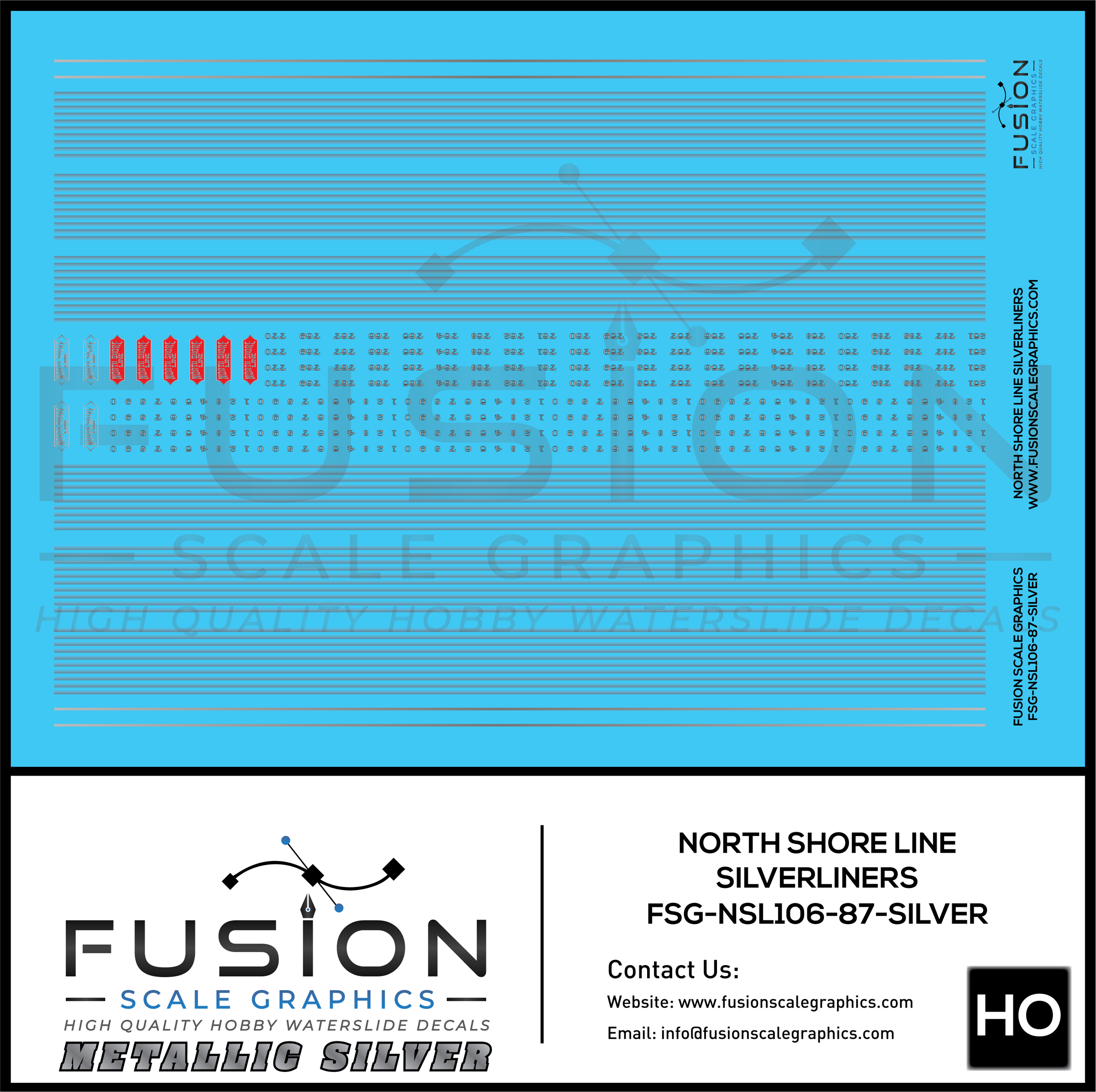 North Shore Line Railroad – Fusion Scale Graphics