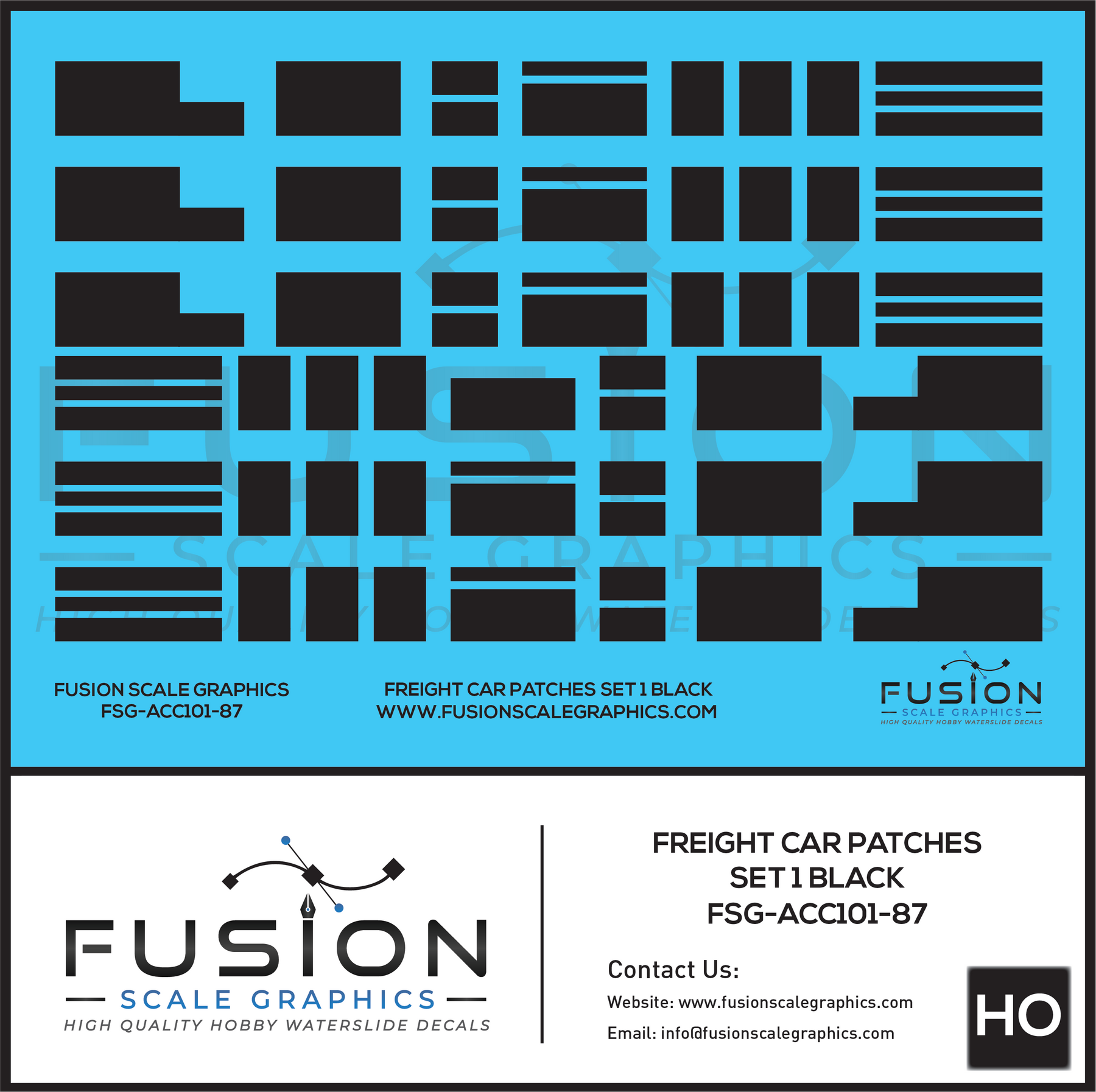 HO Scale Decals – Fusion Scale Graphics