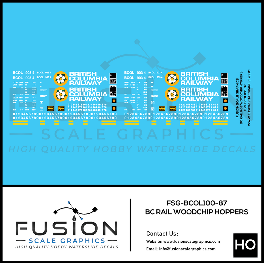 BC Rail – Fusion Scale Graphics