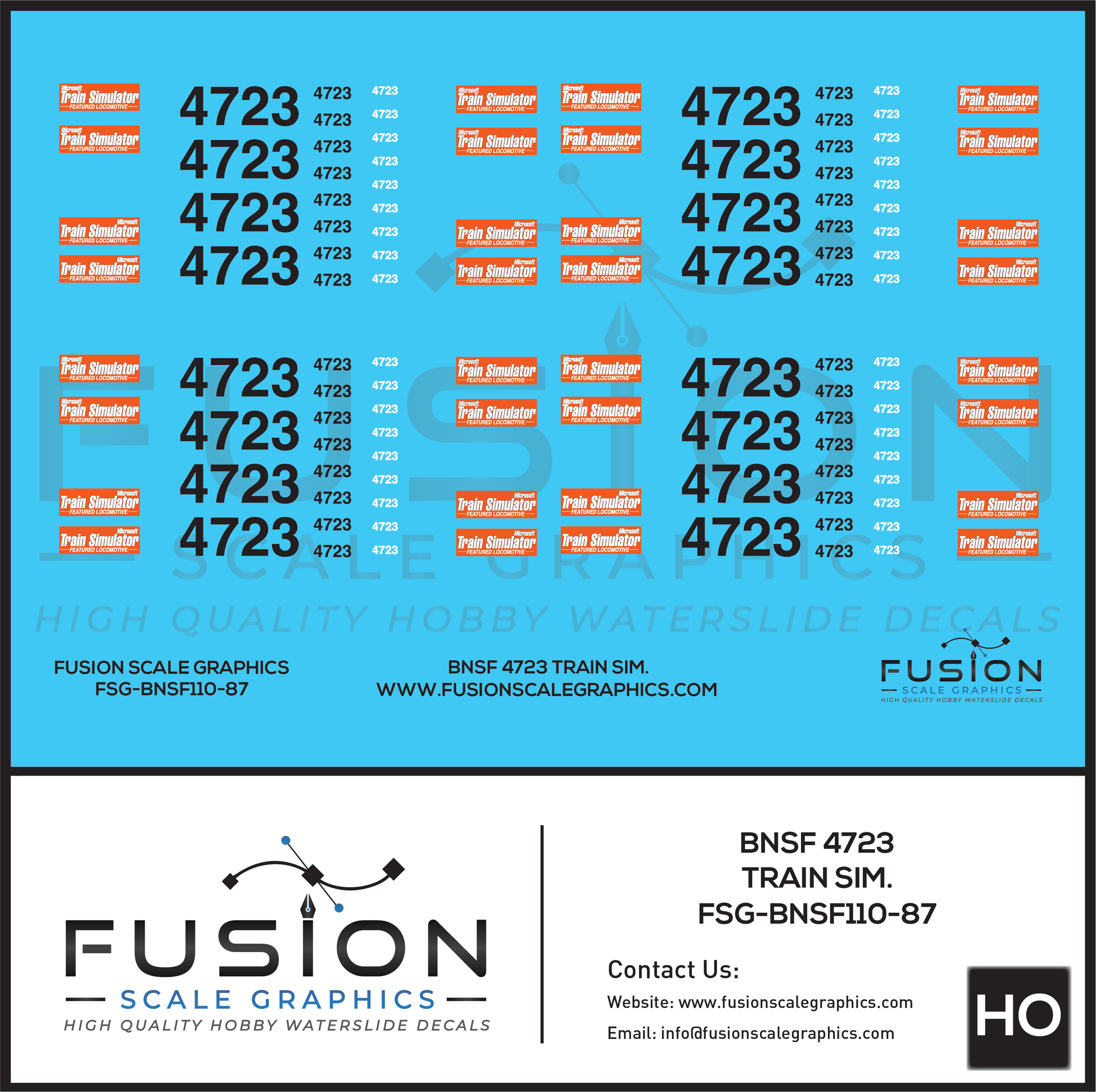 BNSF – Fusion Scale Graphics