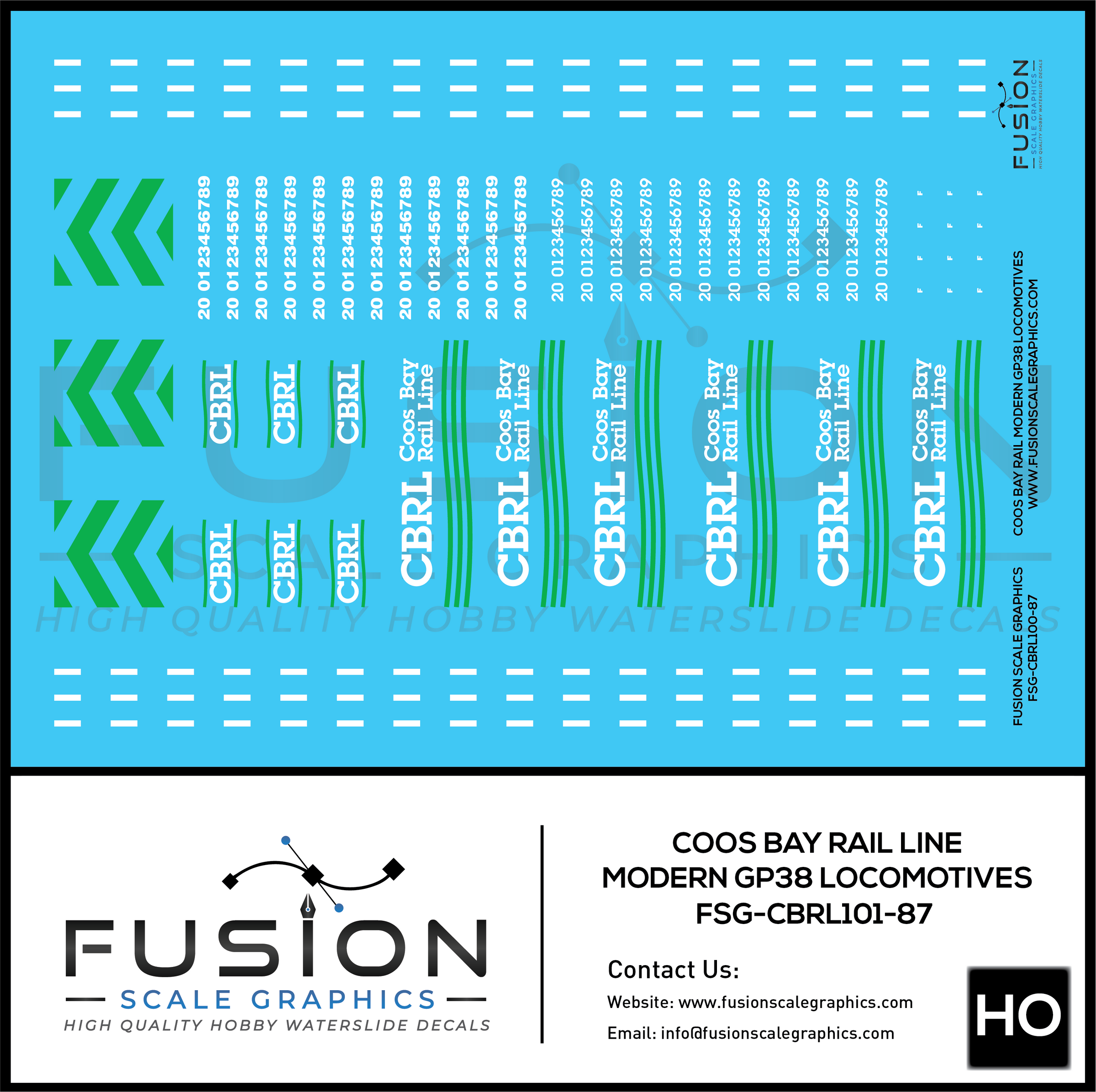 Coos Bay Rail Line – Fusion Scale Graphics