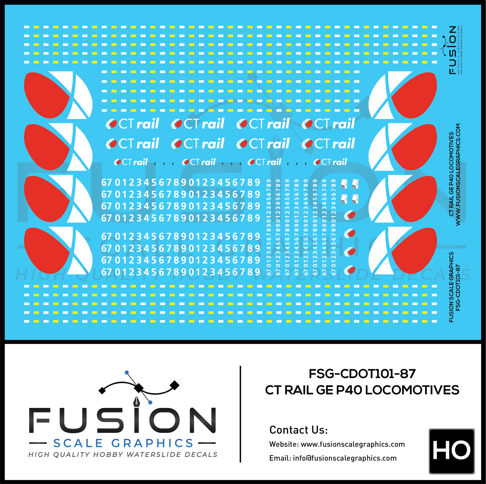 CT Rail – Fusion Scale Graphics