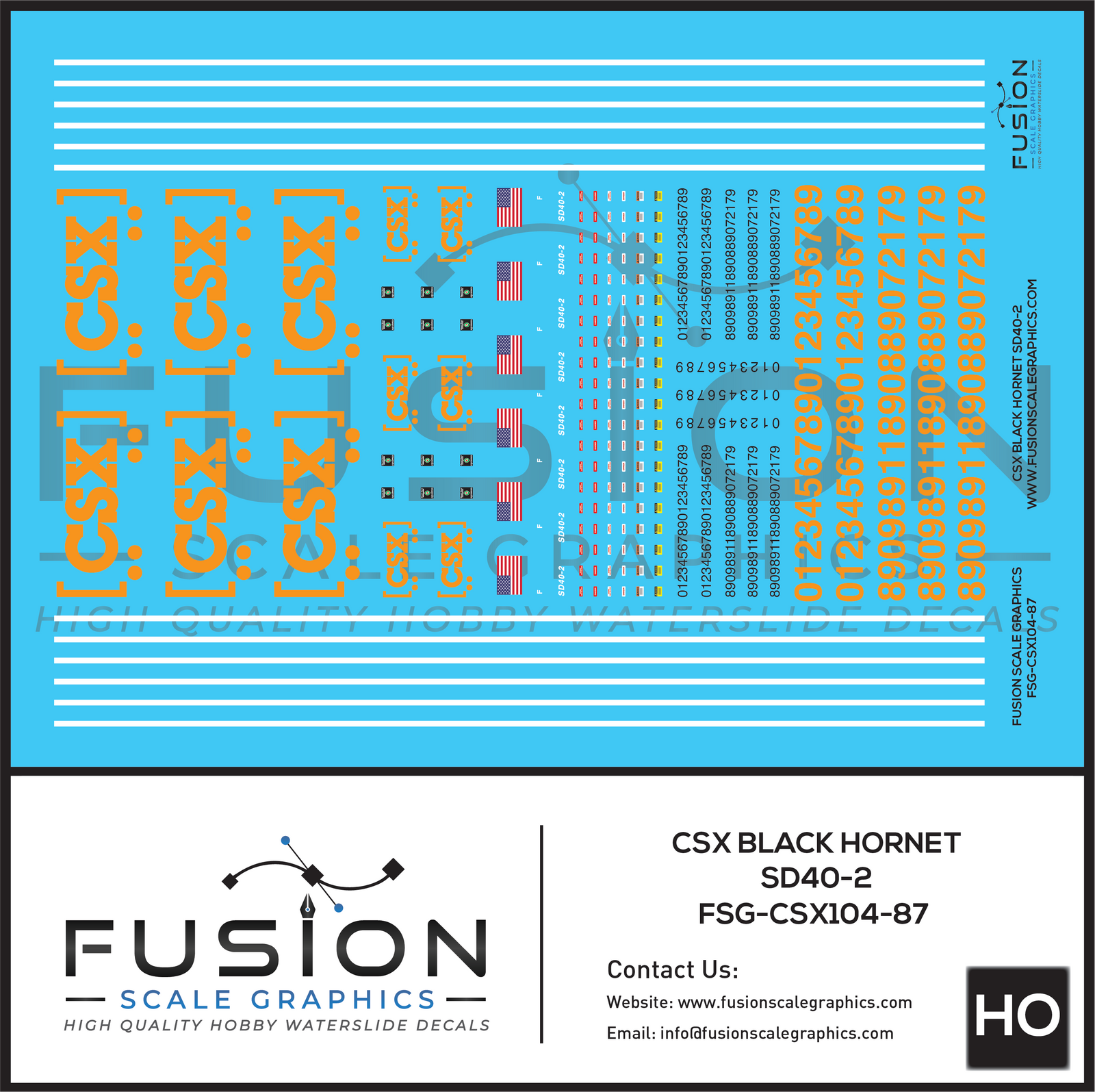 CSX – Fusion Scale Graphics