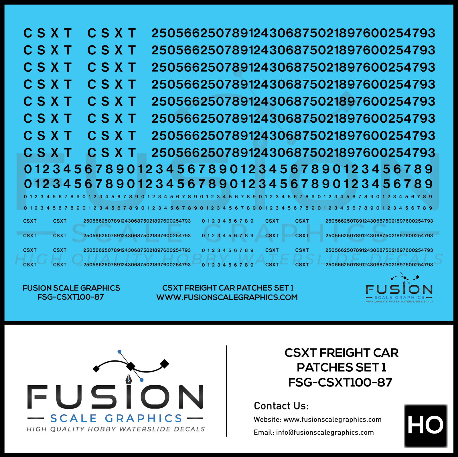 CSX – Fusion Scale Graphics