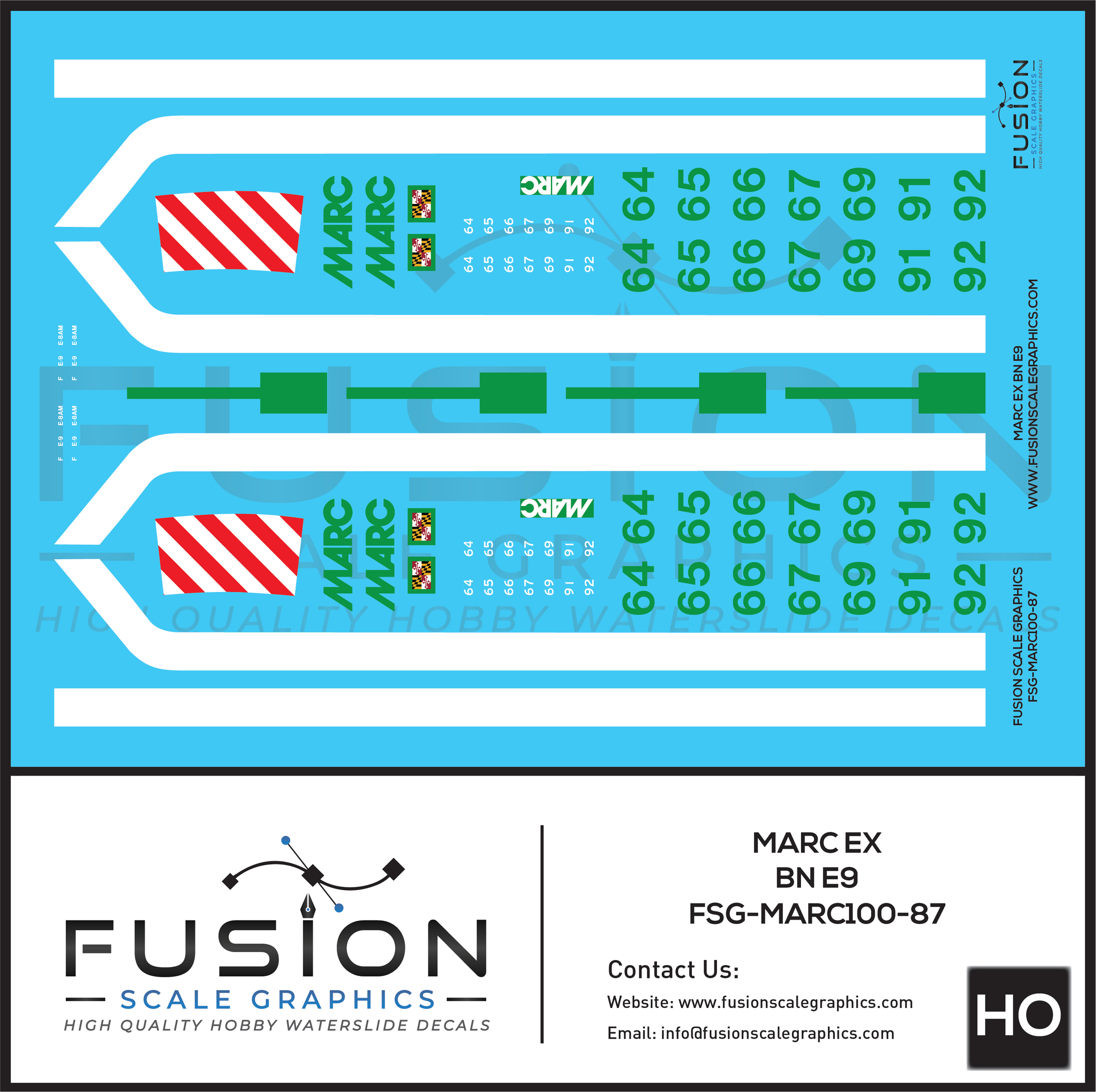 HO Scale Decals – Page 4 – Fusion Scale Graphics