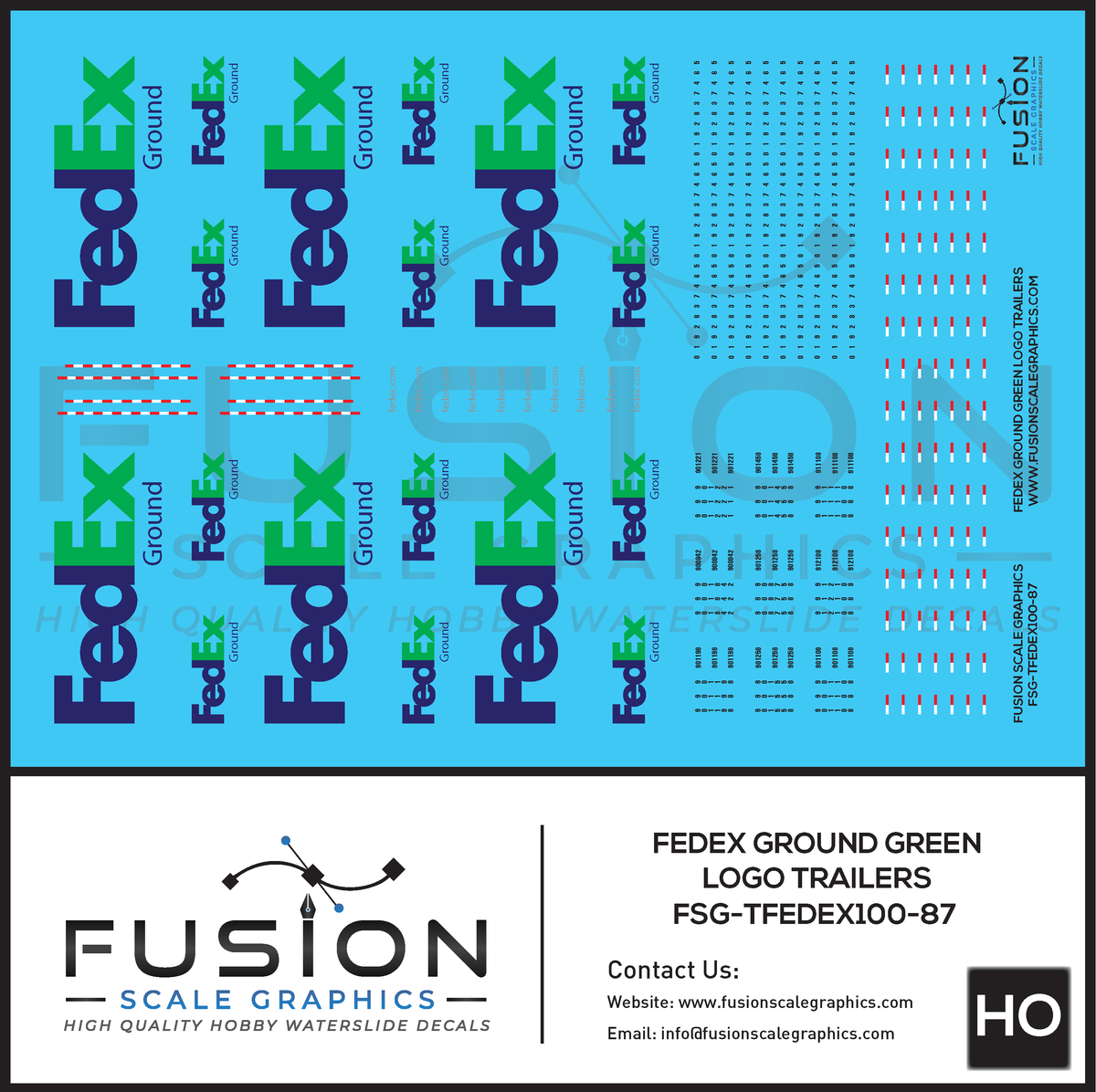FedEx Trailers – Fusion Scale Graphics