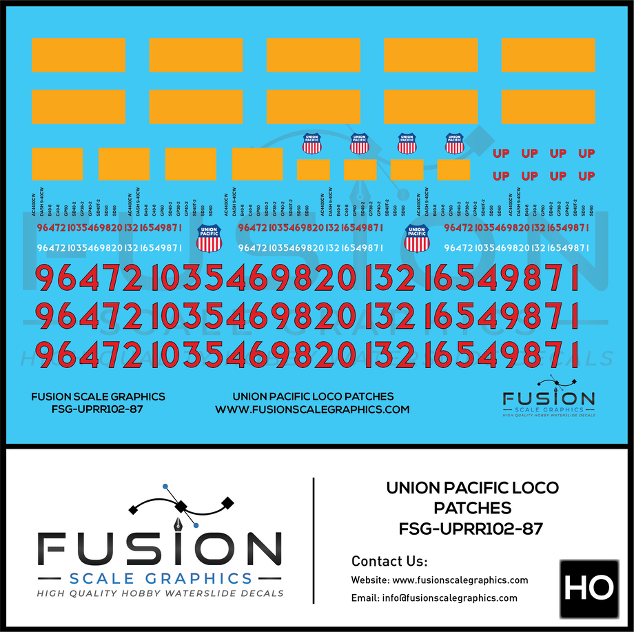 HO Scale Decals: Enhance Your Model Railroad | Shop Now – Fusion Scale ...